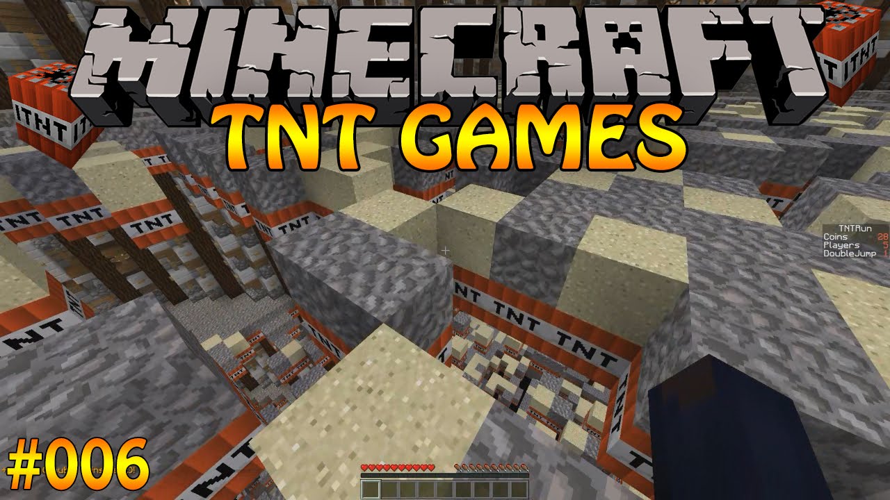 Minecraft: TNT Mini-Games | TNT Run | #006 - YouTube
