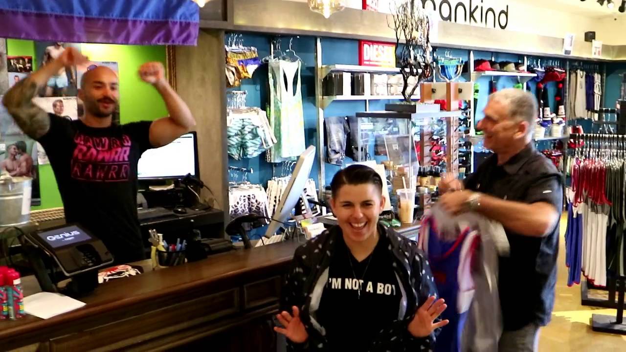 I'm Not A Boy at the Checkout! - YouTube