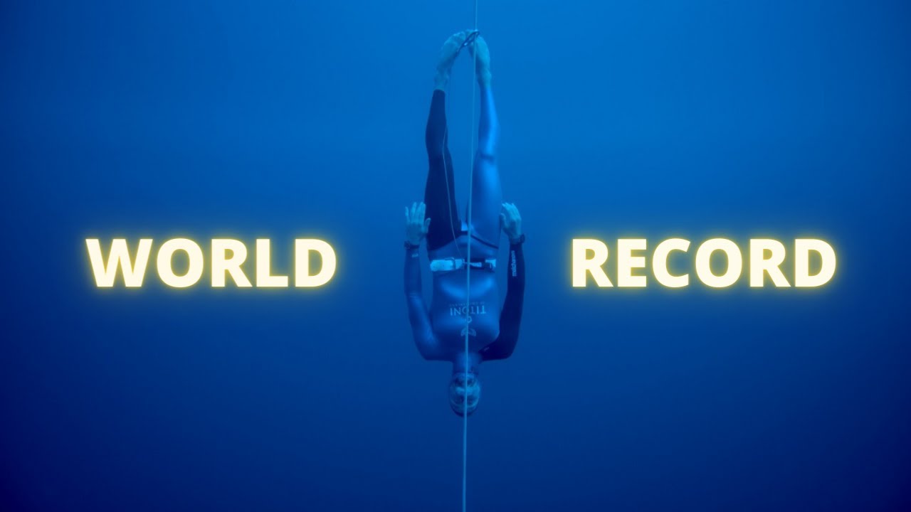 Constant Weight No Fins (CNF) Freediving World Record by Petar Klovar ...