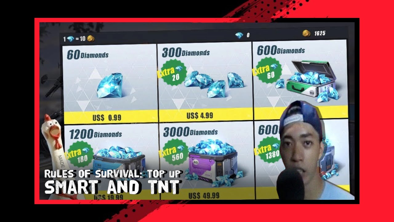 How to TOPUP in Rules of Survival (Smart & Talk N' Text) - YouTube