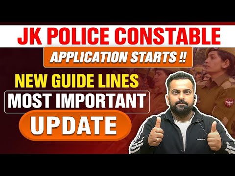 Jkp Police Constable Bumper Vacancy | Form Application starts ...