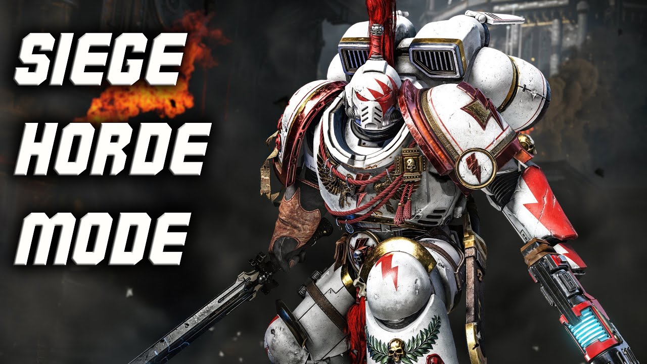 NEW WHITE SCARS CHAMPION vs TYRANID HORDE - Warhammer 40k: Space Marine ...