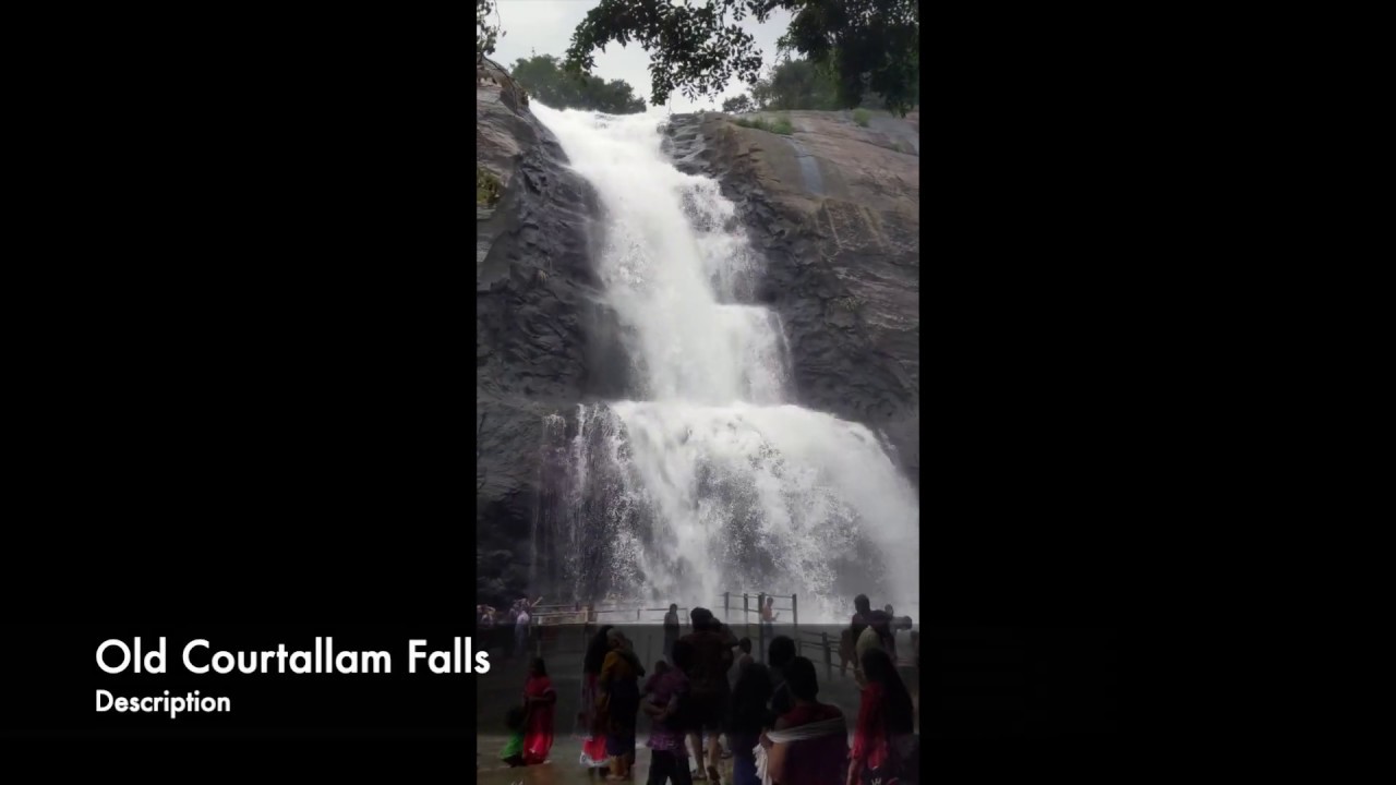 Old Courtallam Falls, Kutrallam, Tamil Nadu - YouTube