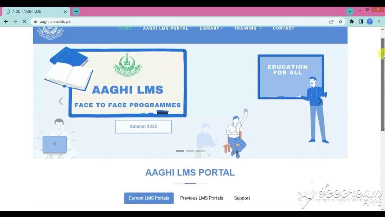 How to Upload AIOU Assignments on LMS|Autumn-2022 - YouTube