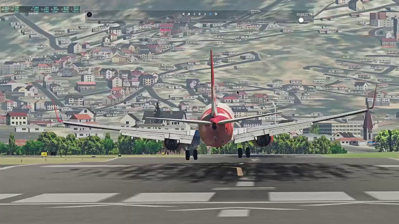 Toncontin Approach x plane 11 - YouTube