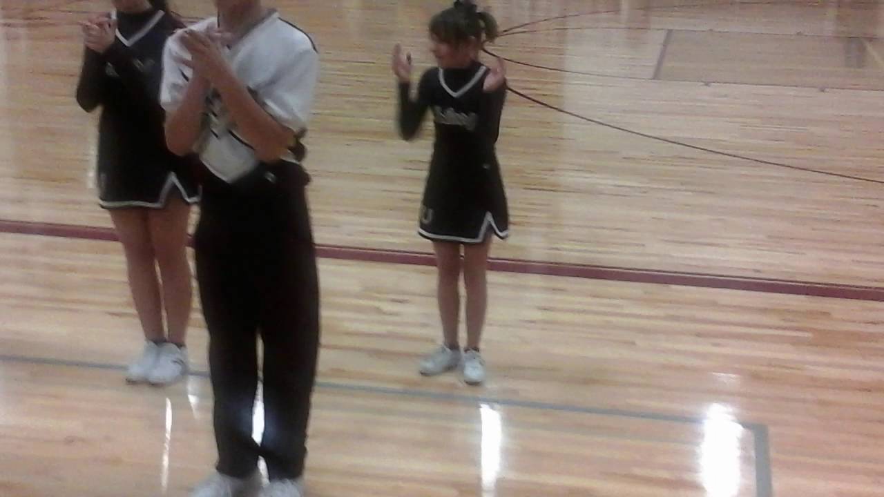 Eldon middle school old cheer squad - YouTube