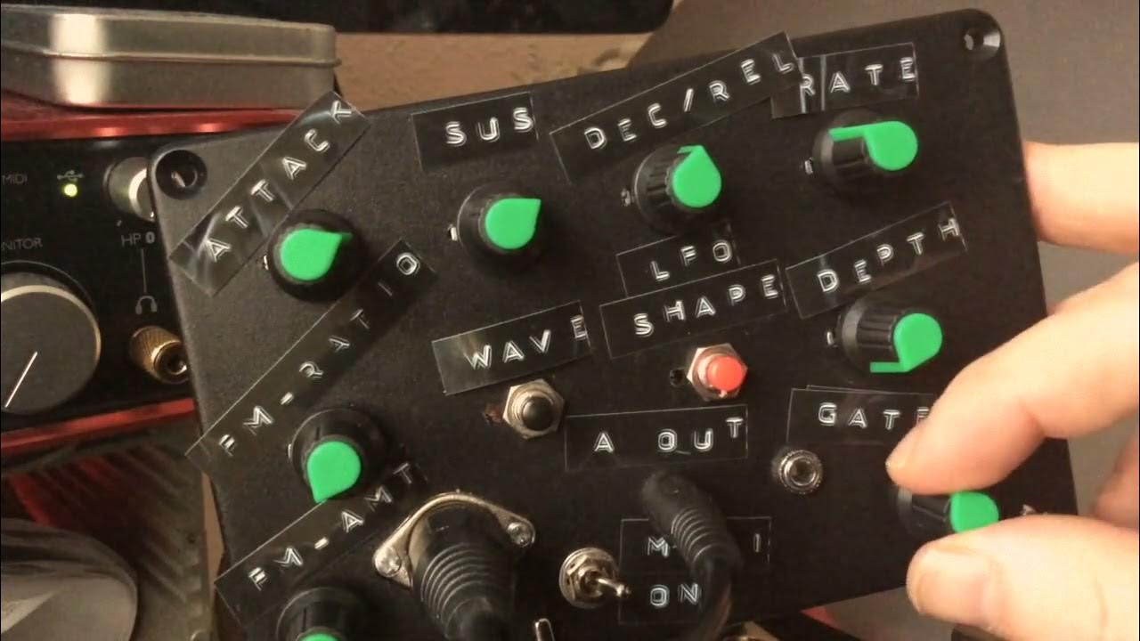 DIY Arduino FM/Wavetable Synth demo - YouTube