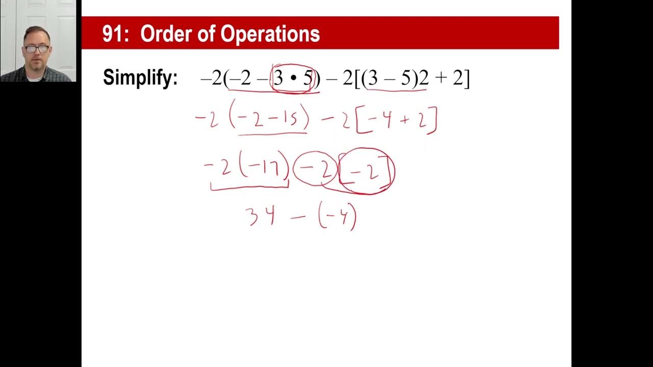 Saxon Math - Pre-Algebra 1/2: 3rd Edition (Lesson 91) - Order of ...
