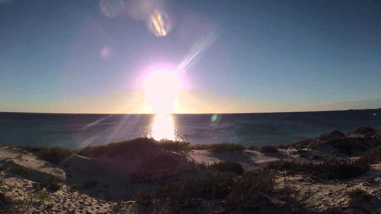 Coral Bay Sunset Timelapse - YouTube