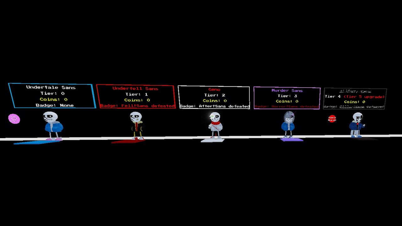 every normal char showcase (UNDERTALE: Week OPs) - YouTube