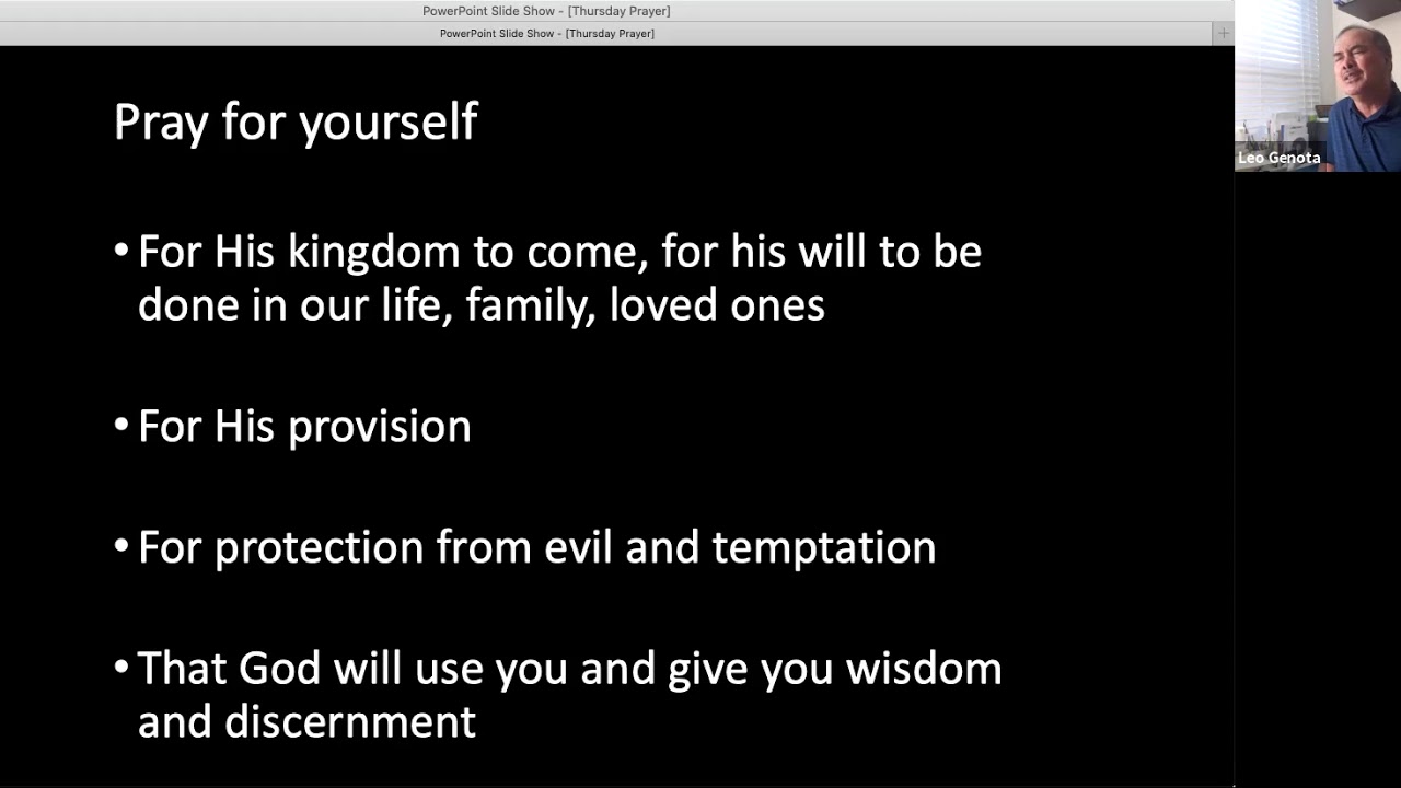 May 28 Prayer Meeting - YouTube