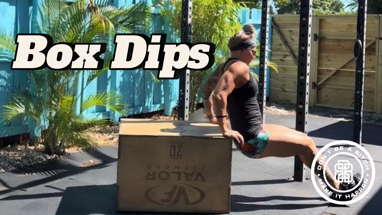 Box Dips - YouTube