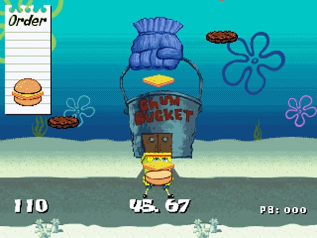 Spongebob Fry Cook Games