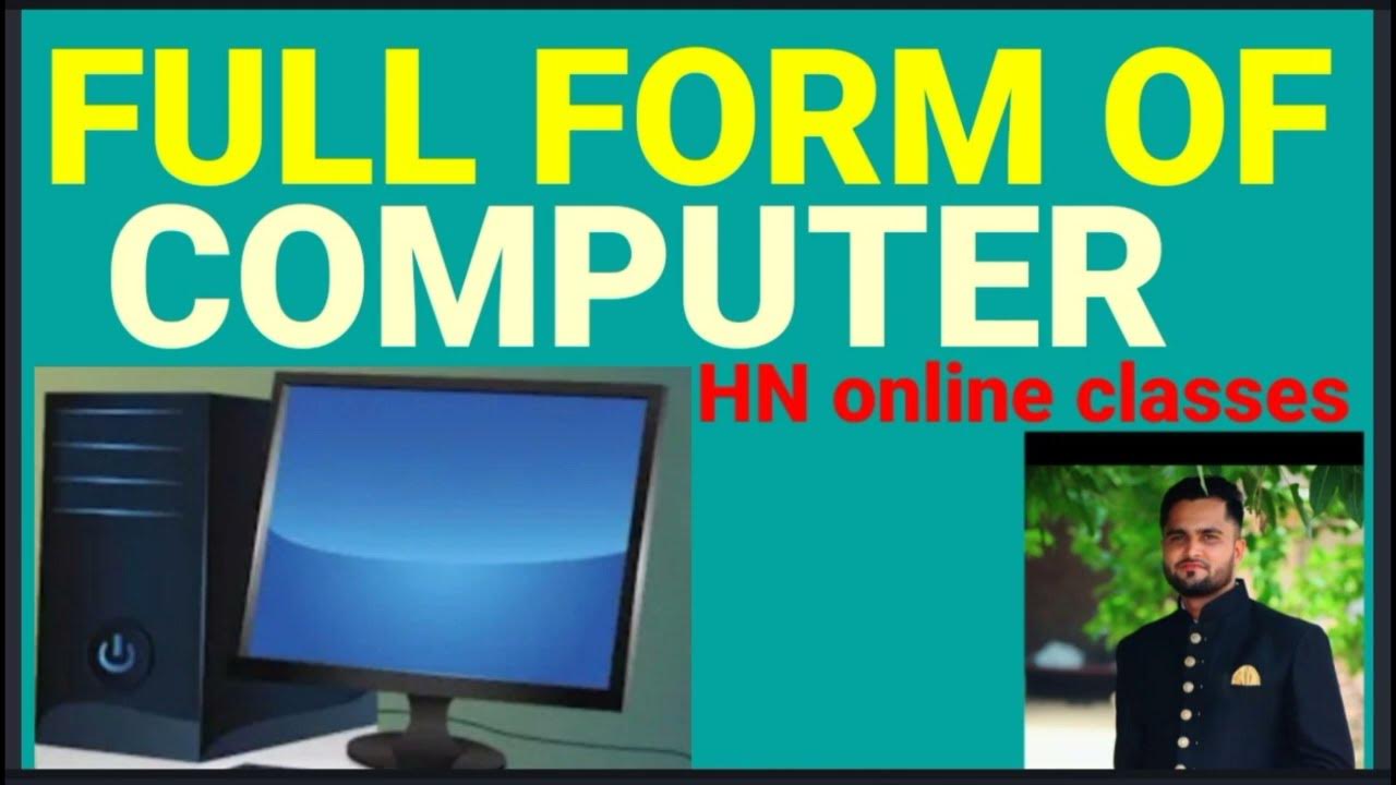 Full Form of computer | Computer ki full form kya h| what is computer| computer ka Pura nam kya ...
