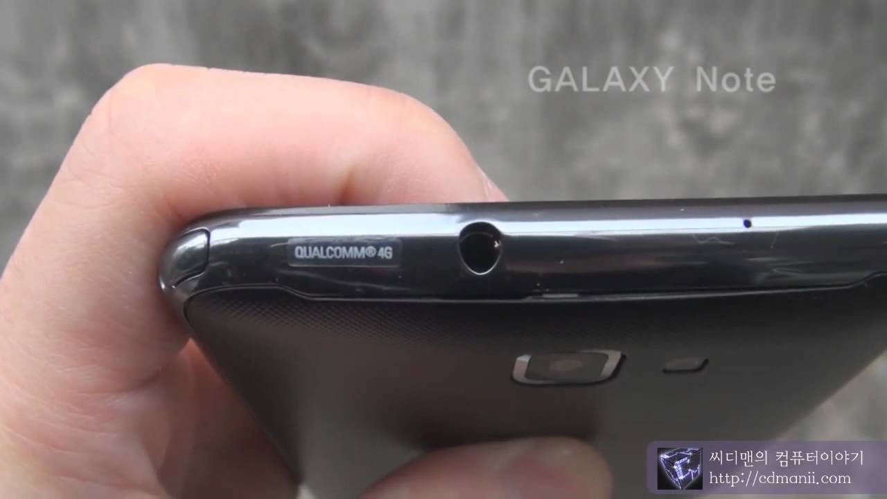 samsung galaxy note 4G appearance - YouTube