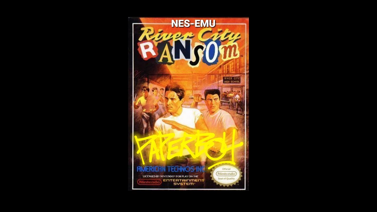 NES-RIVER CITY RANSOM-(ON SCREEN CONTROLLER)-GAMEPLAY/ADVANCED - YouTube