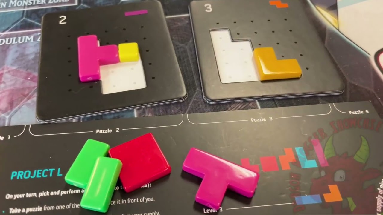 Overview and How to Play Project L Board Game - Shopping Dragons