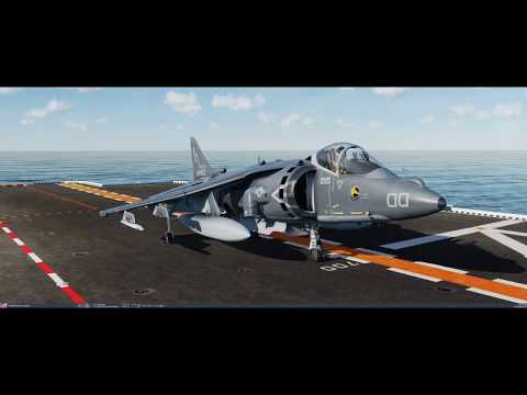 First Carrier Landing In The Harrier