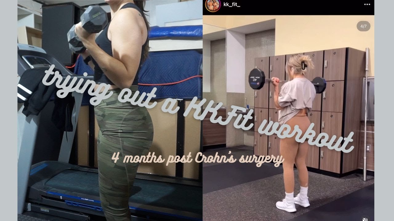 trying a KKFit workout in my home gym! - YouTube