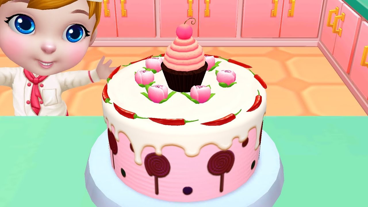 real Cake Maker 3D || 3D cake || my bakery ||cooking game || Android ...