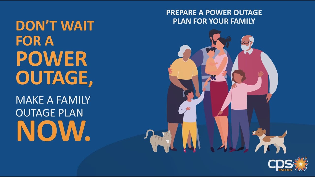 Outage Tips - Don't wait for a Power Outage, make a family outage plan ...