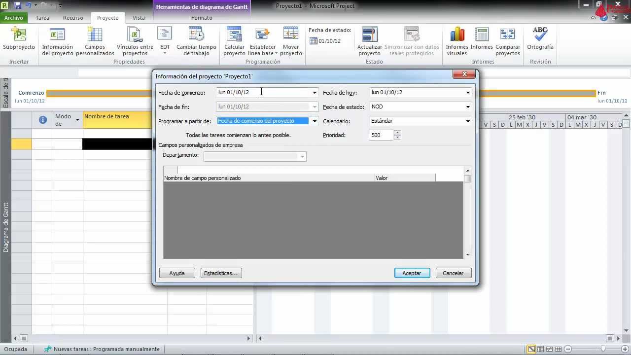 Videotutorial Microsoft Project 2010 - Módulo Gratuito - YouTube