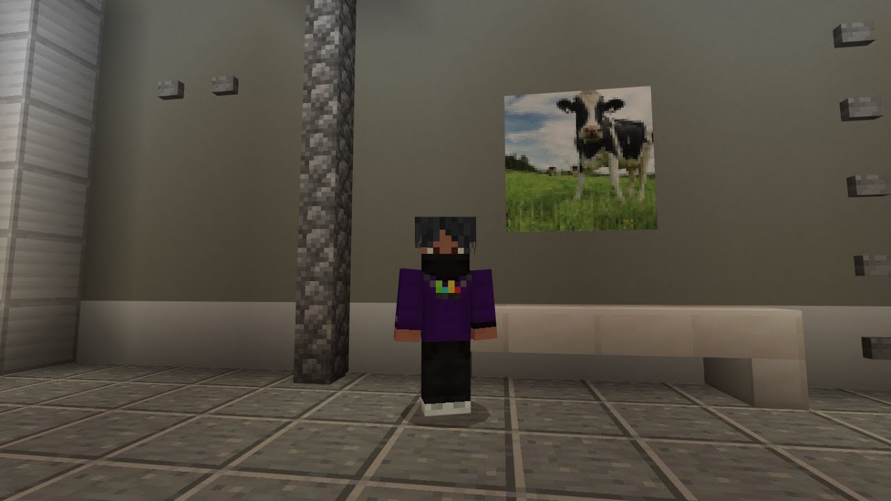 I worked at a dairy factory in minecraft 🐄 - YouTube