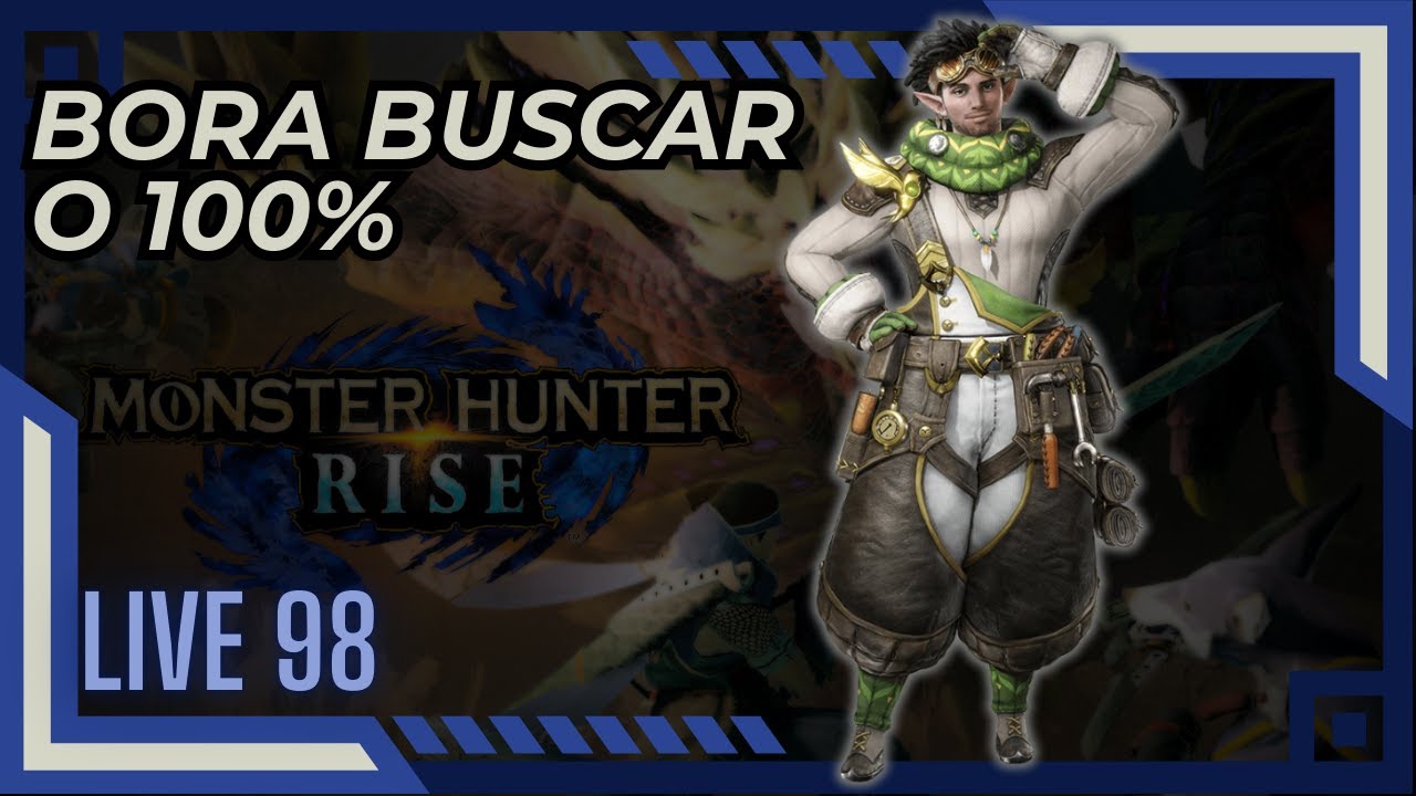 Live Monster Hunter Rise Sunbreak - Bora pegar o troféu Passarinho de ...