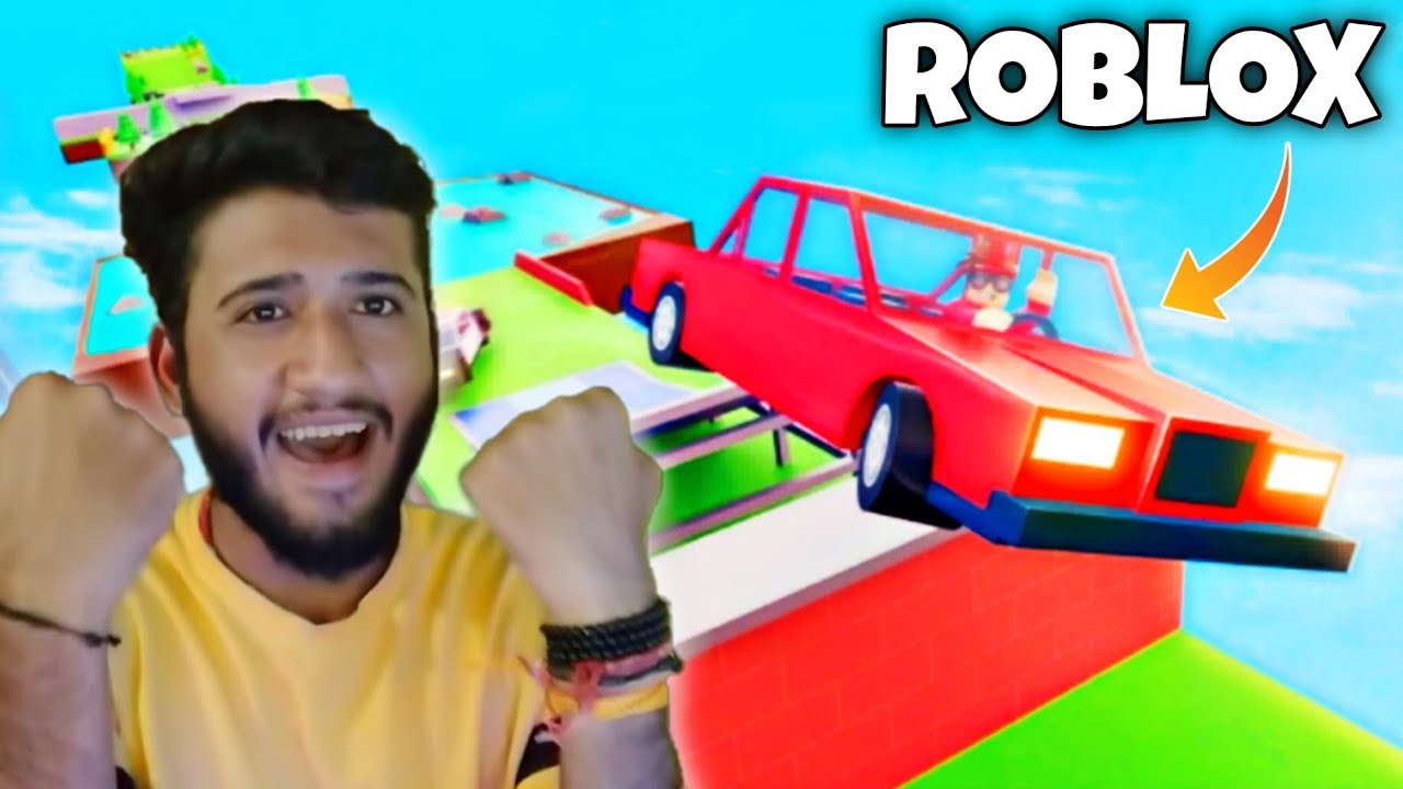 BIGGEST RAMP IN ROBLOX CAR BIG JUMP HARSH GAMEPLAY - YouTube