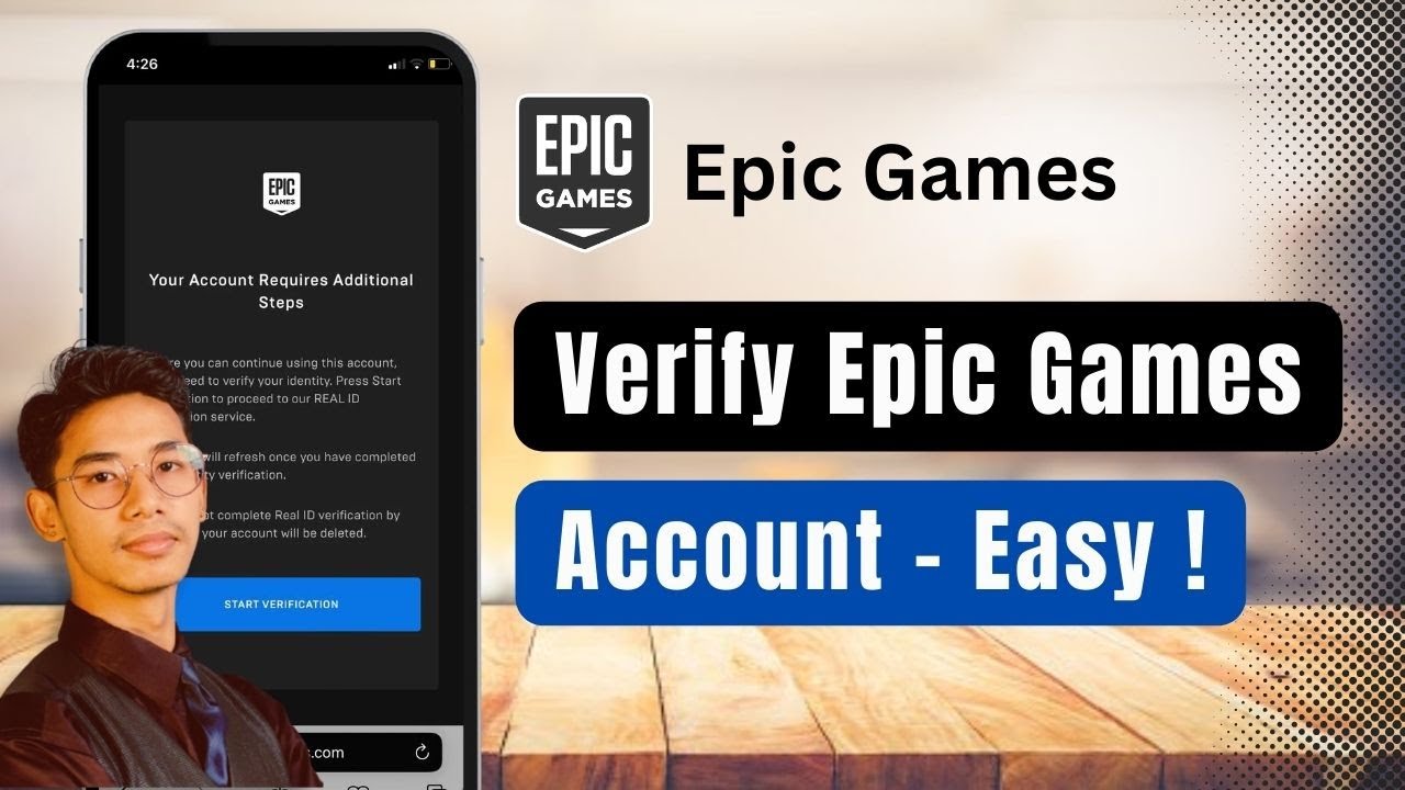 How to Verify Epic Games Account ! - YouTube