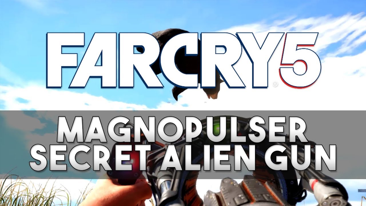 Far Cry 5 - Magnopulser Alien Weapon Location (Gravity Gun) - YouTube