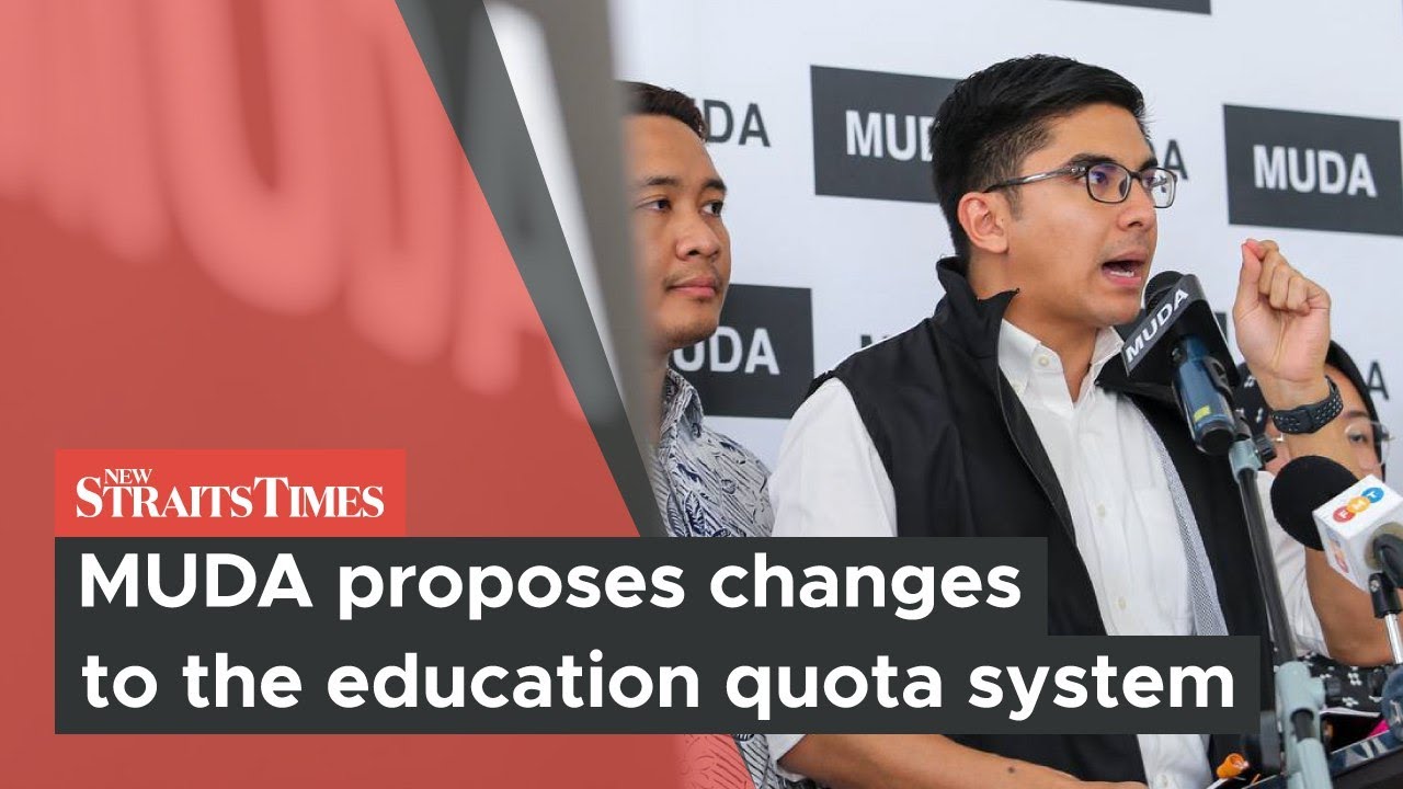 MUDA proposes changes to the education quota system - YouTube