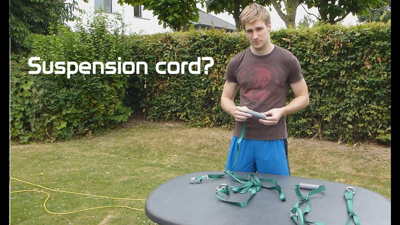 DIY TRX Style Suspension Cords (Under € 25) - YouTube
