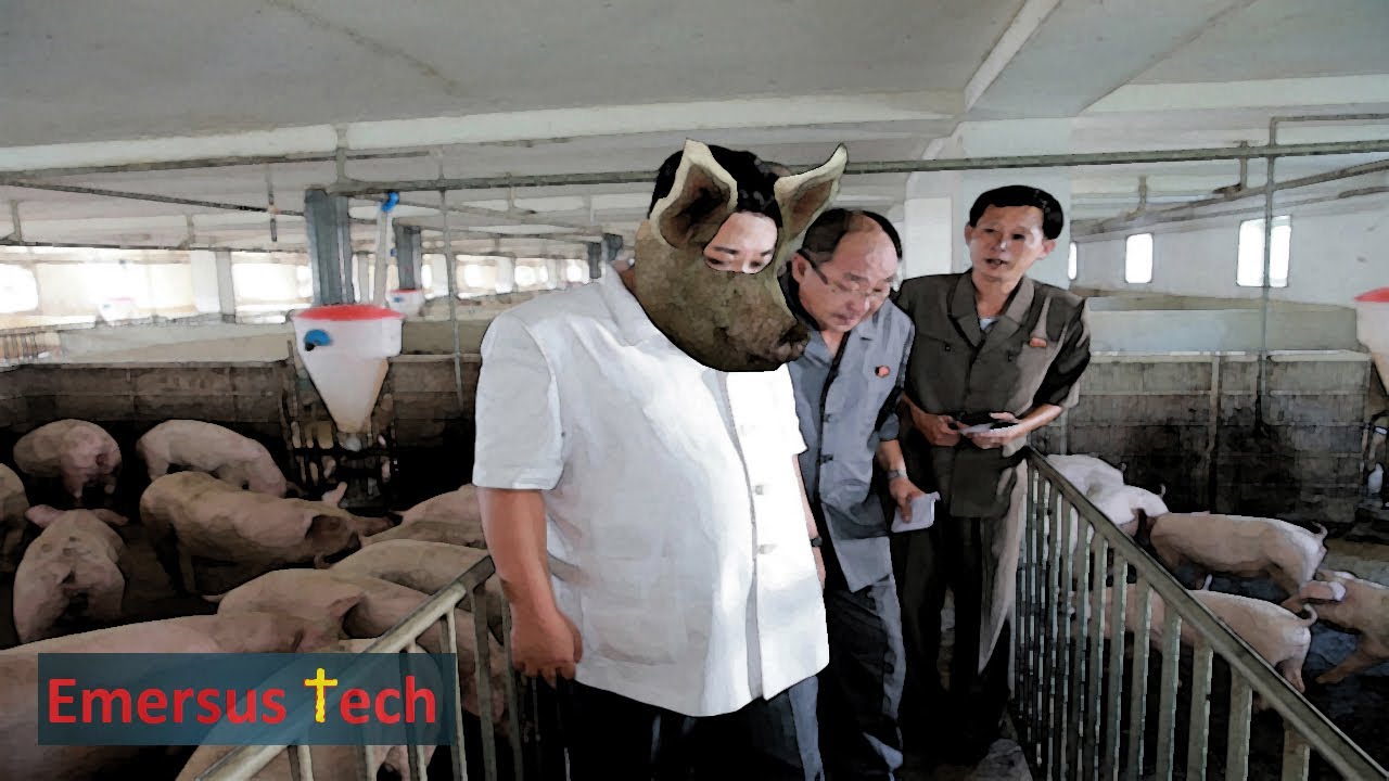 Glorious Leader Kim Jong-Un Visits Pig Farm to Show Solidarity with ...