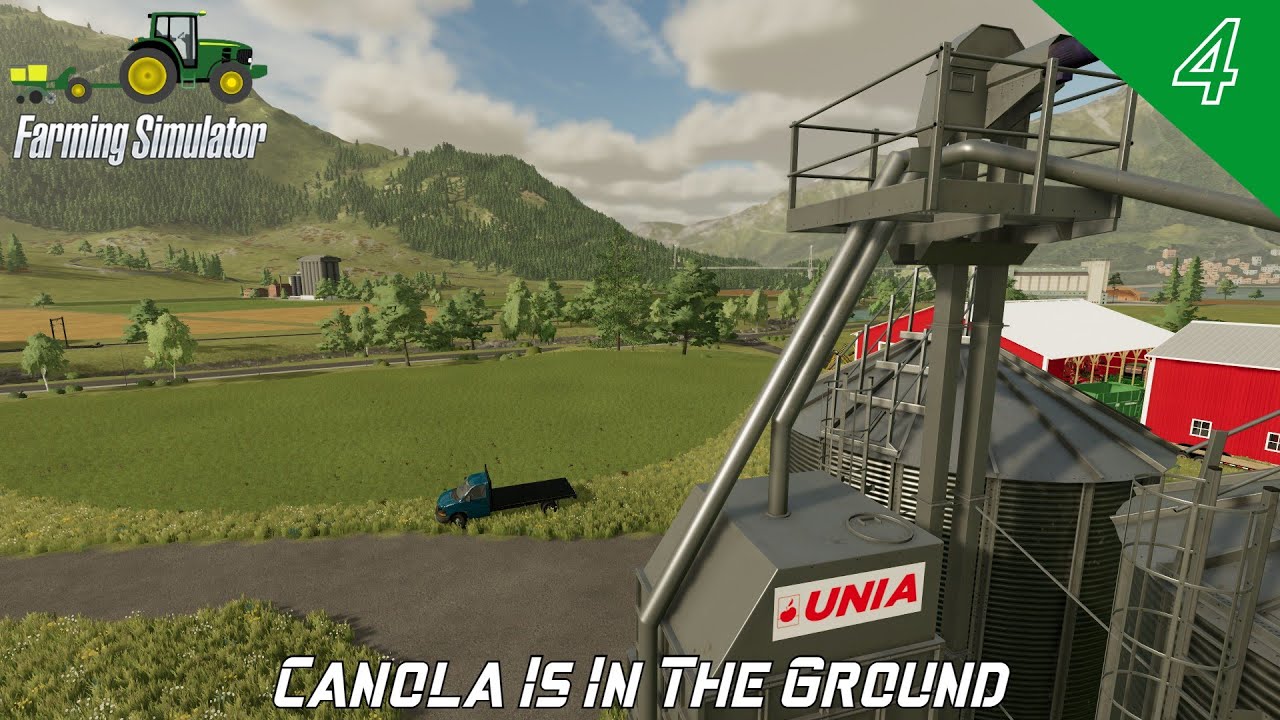 Busy Day On The Farm In Early Spring - YouTube