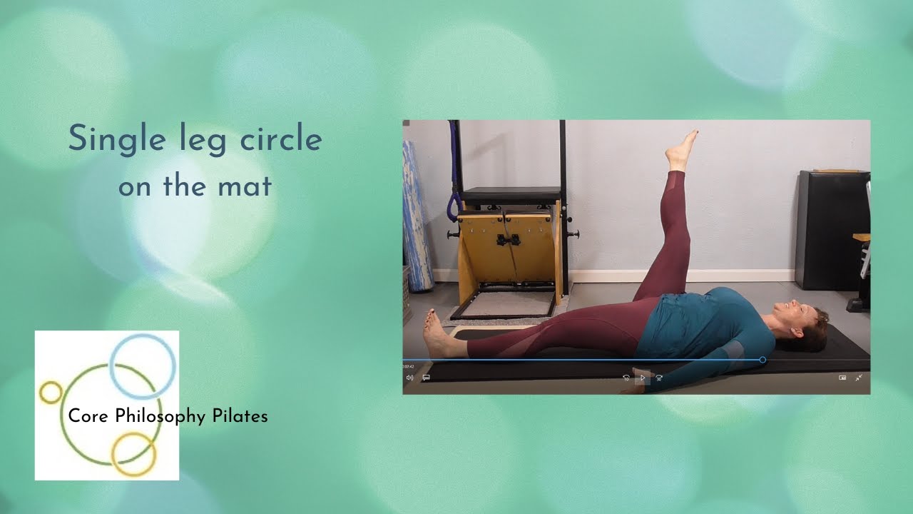 Single leg circle - YouTube