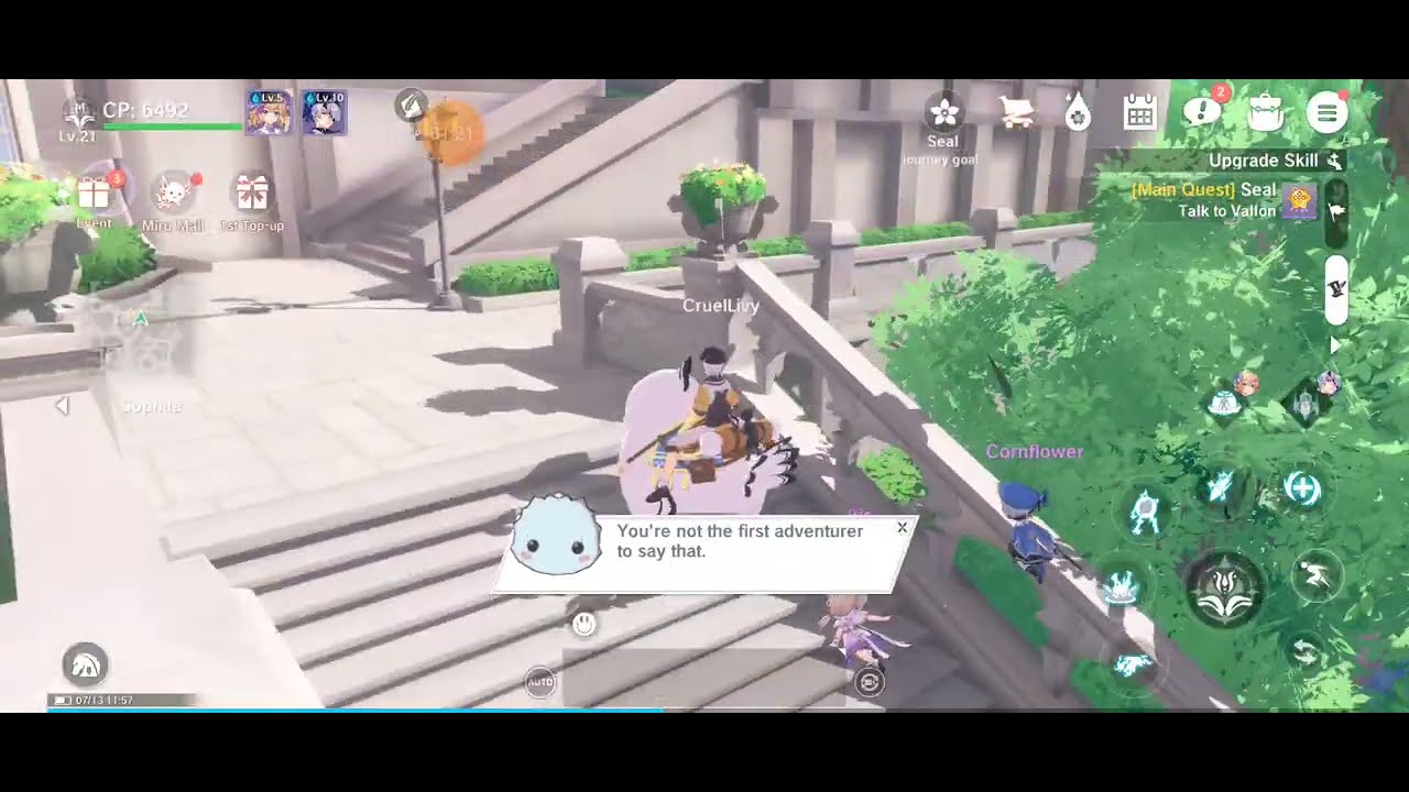 The Legend Of Neverland - Path of Fire Sword Challenge - YouTube