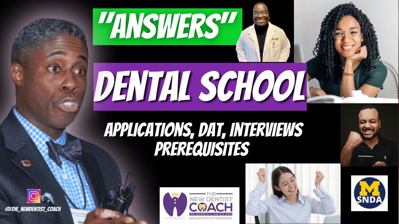 Dental School ADMISSIONS Answers that PreDentals MUST Know Before ...