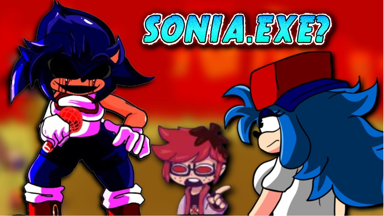 Jugando El Mod De Sonic Exe Digo Sonia Exe Youtube