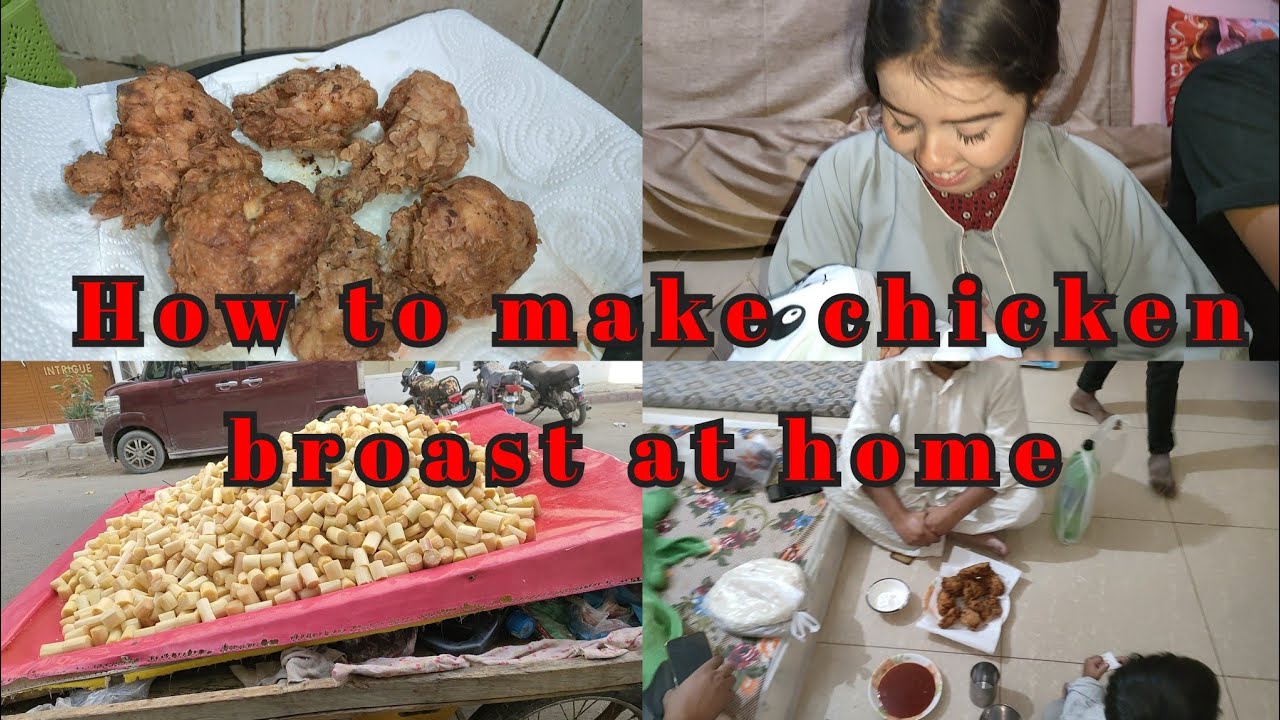 how to make chicken broast at home easy recipe daily vlog - YouTube