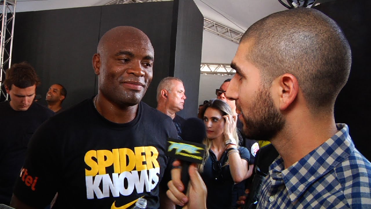 UFC 153: Anderson Silva Says GSP Is His 'Focus' After Bonnar - YouTube