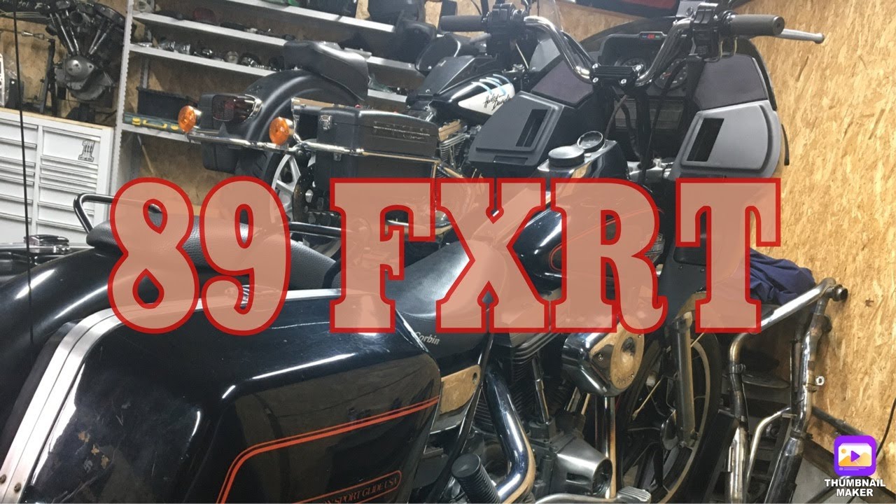 【FXR】1989 FXRT 始動 - YouTube