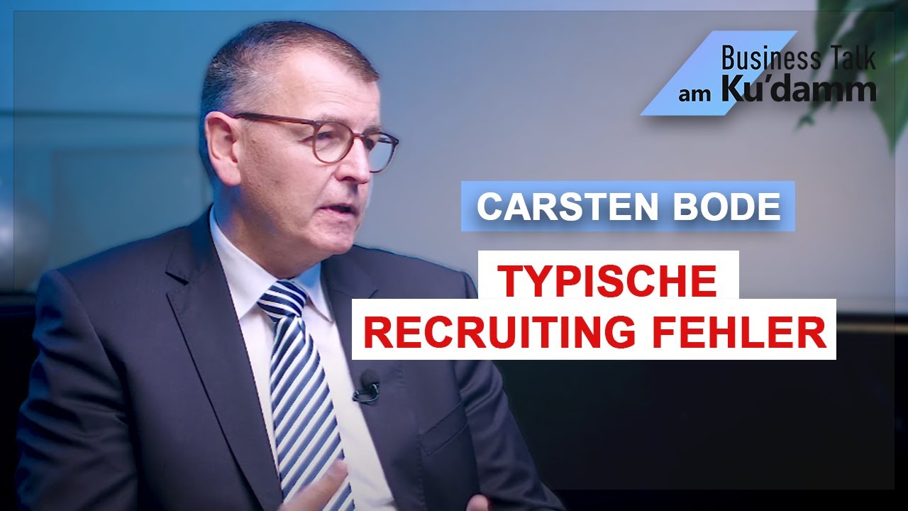 Typische Recruiting Fehler: Warum haben Sie keine Bewerber? Carsten ...