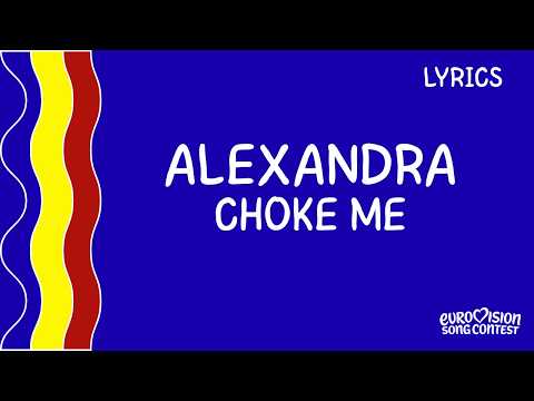 LYRICS - VERSURI | ALEXANDRA CĂPITĂNESCU - CHOKE ME | EUROVISION 2026 ROMANIA