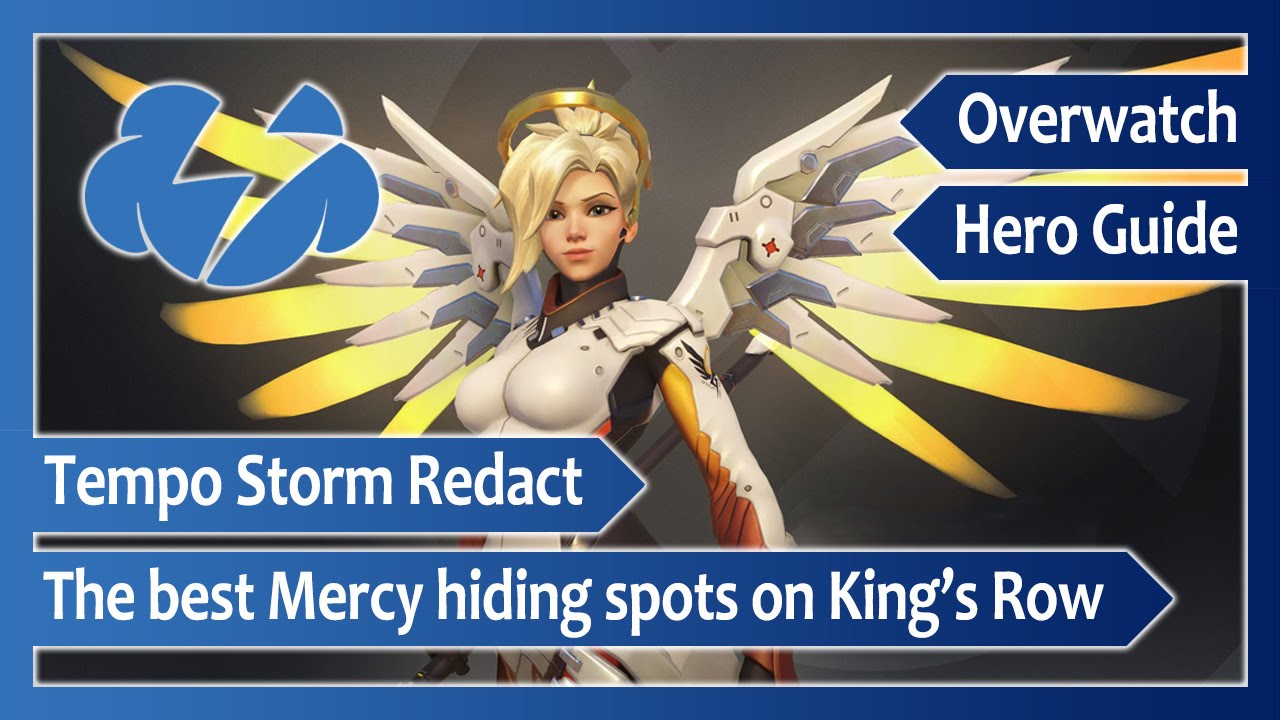 The best Mercy Resurrect hiding spots on King's Row – Overwatch - YouTube