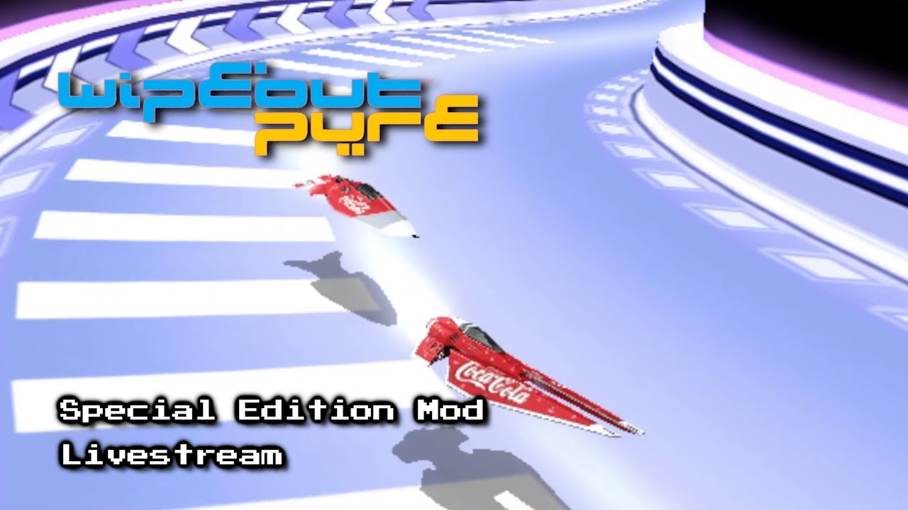 WipEout Pure Special Edition Mod Livestream - 9th April 2024 - YouTube