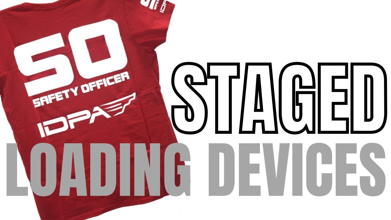 IDPA RULES STAGED LOADING DEVICES - YouTube