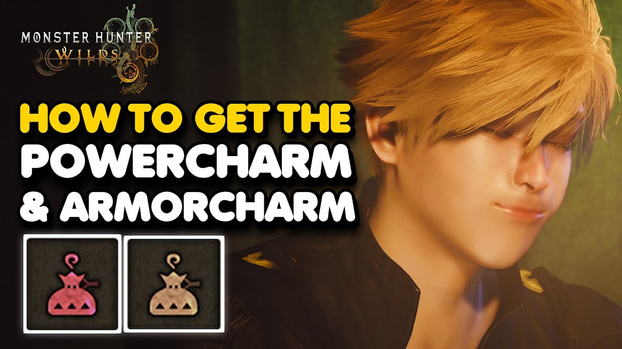 MH Wilds - How To Get The POWERCHARM & ARMORCHARM - YouTube