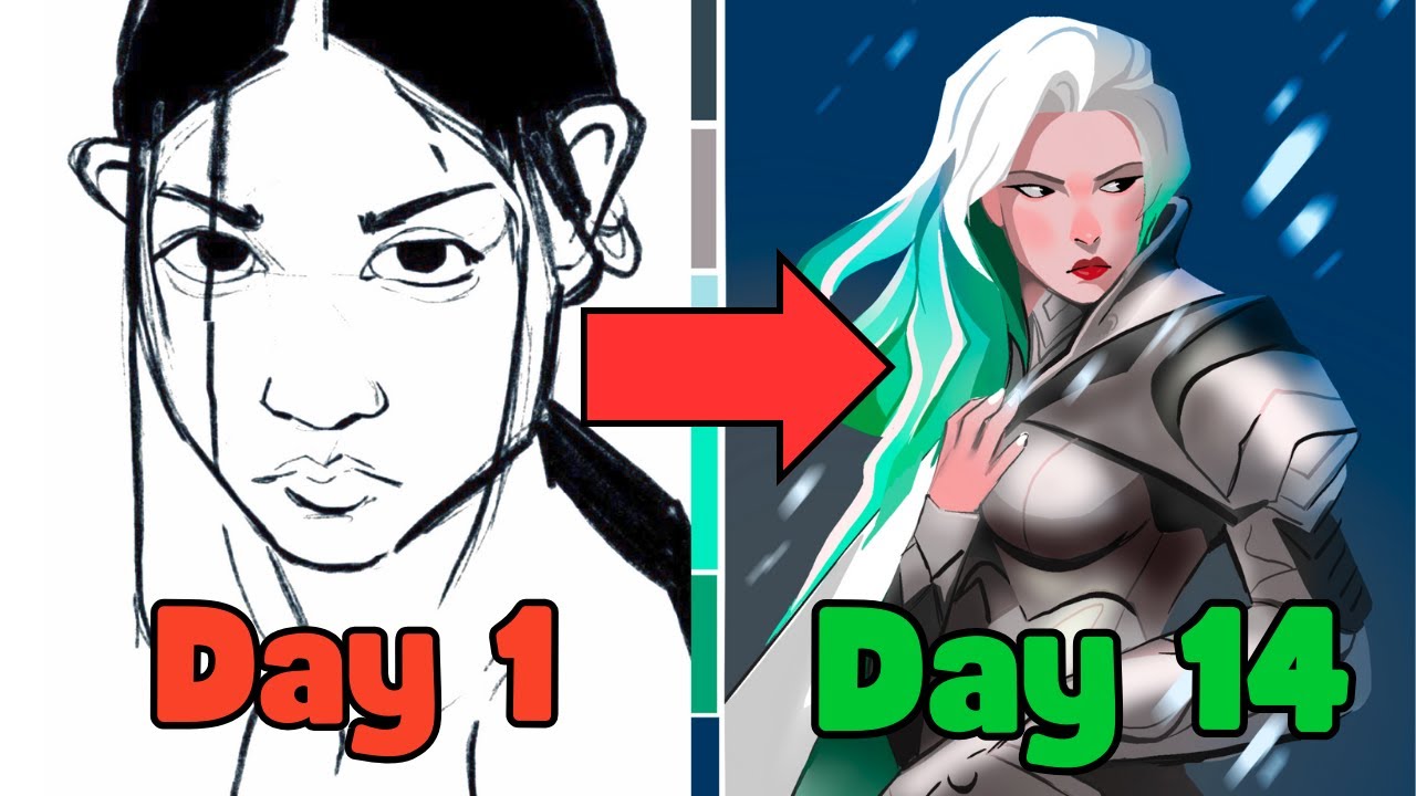 the 1-HOUR daily drawing challenge that REVOLUTIONIZED my mindset - YouTube