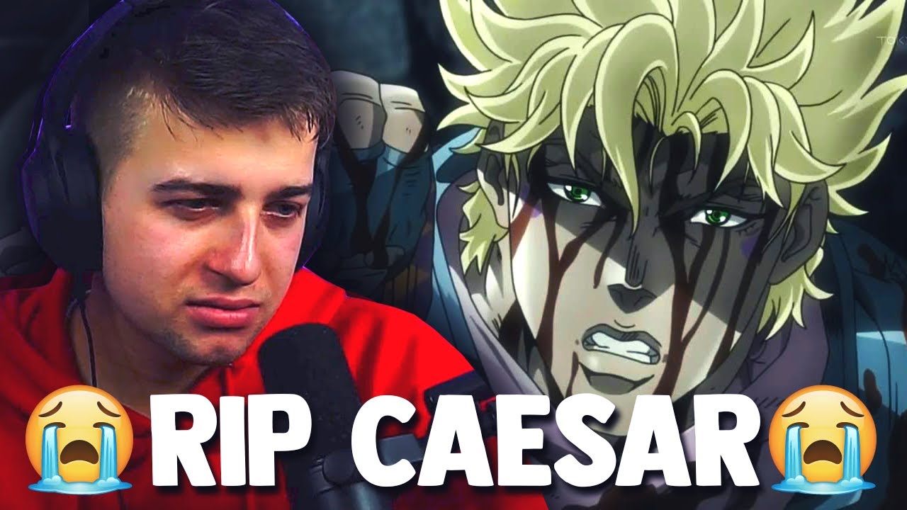 RIP CAESAR😭JoJo's Bizarre Adventure - Reaction - P2 E11 - Young Caesar - YouTube